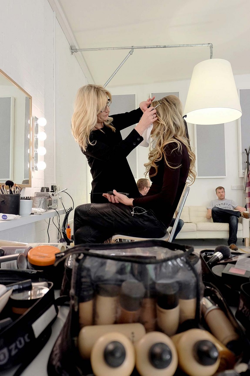 Behind the scenes portfolio [+] Basement Photography & Studio Rental